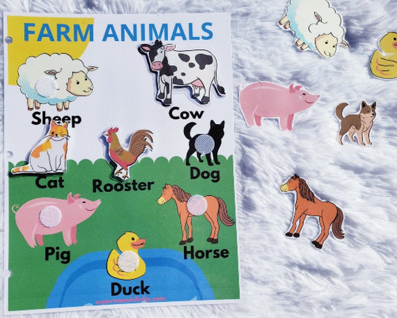 Autism Learning Activity Book, Autism Repetition Activity, Learning ...