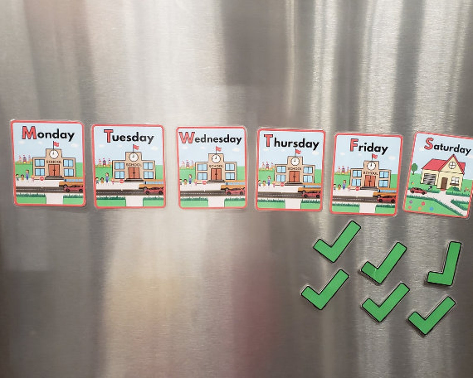 Autism School Schedule, Visual School Days Schedule, Printable School ...