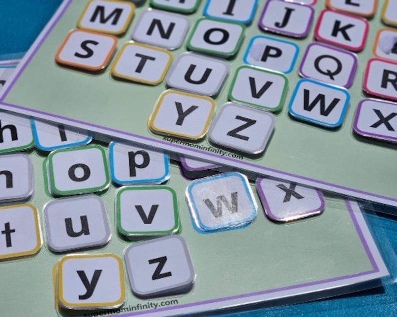 Uppercase and Lowercase Alphabet Matching, Alphabet Learning Activity ...