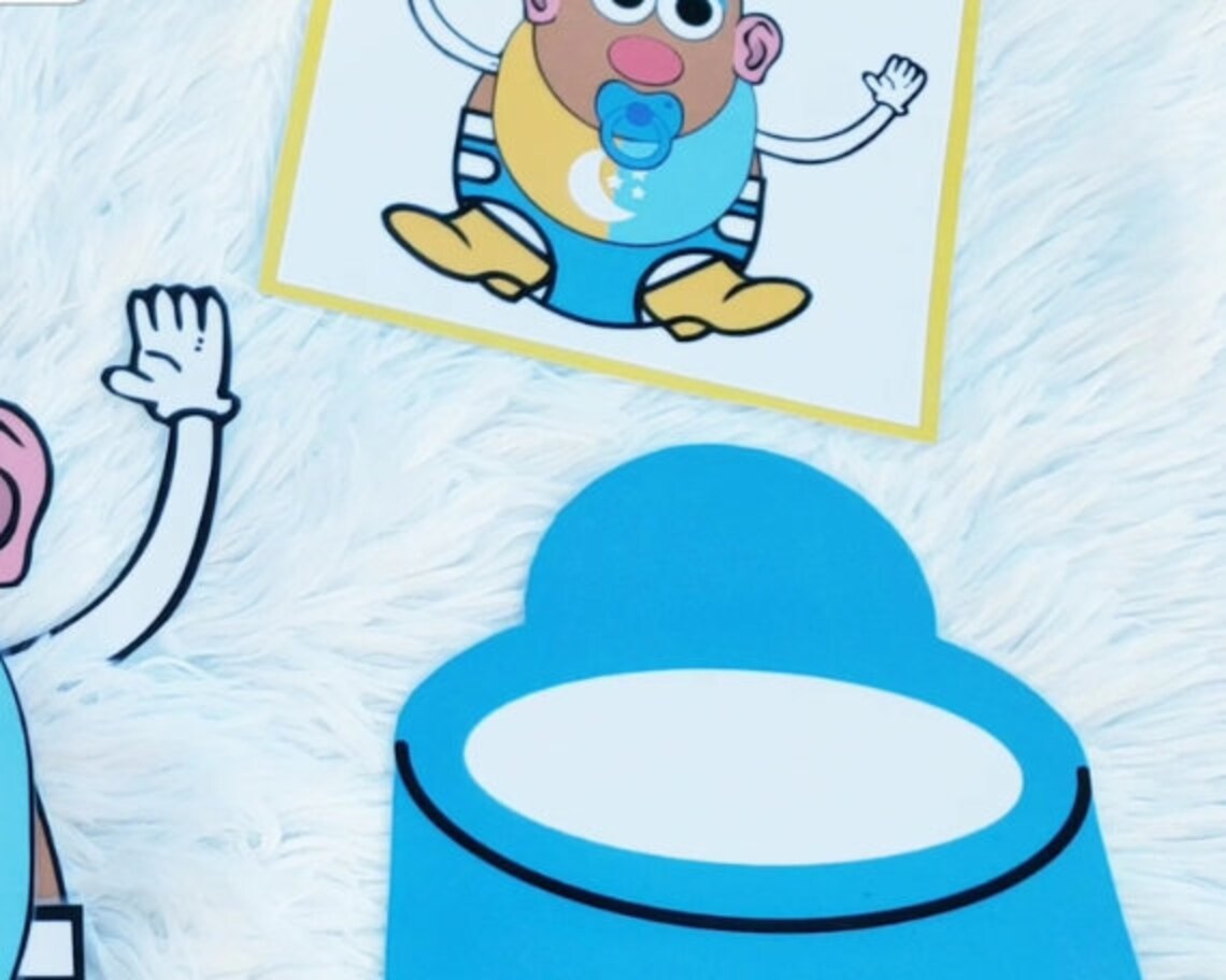 Baby Potato Head Printable Activity, Potato Head Activity, Toddler ...