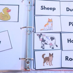 Autism Learning Activity Book, Autism Repetition Activity, Learning ...