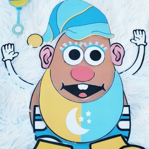 Baby Potato Head Printable Activity, Potato Head Activity, Toddler ...