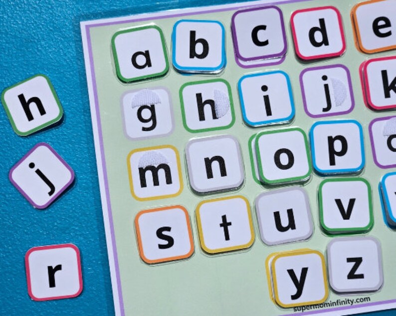 Alphabet Matching Activity for Toddlers, ABC Letter Matching, Alphabet ...