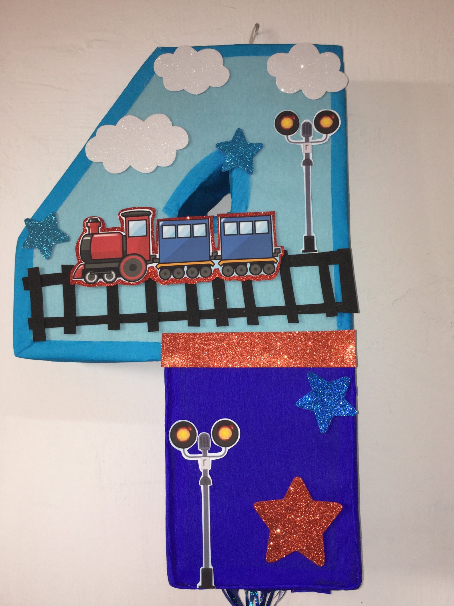 Number Train Pinata Train Pinata Choo Choo Train Birthday Party Train ...