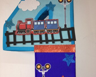 Large Number Two Pinata Train Theme Pinata Choo Choo Train - Etsy
