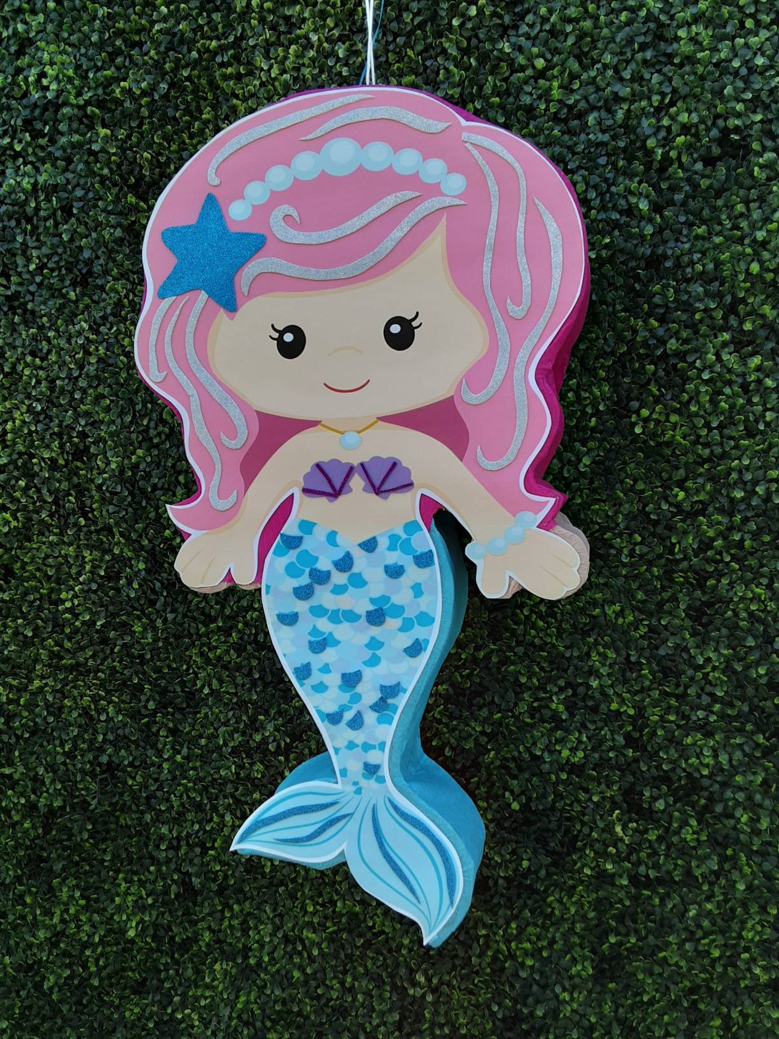 Mermaid Pinata Under the Sea Birthday Party Mermaid Party - Etsy
