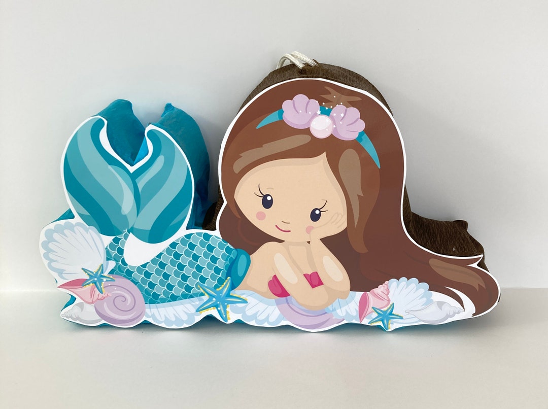 Mermaid Pinata Mermaid Birthday Party Mermaids Party Themed Mermaid ...