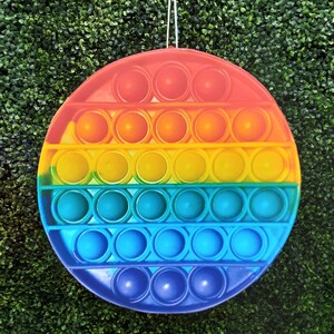 Handmade Circle Pop It Pinata Printed Pop It Birthday Party - Etsy