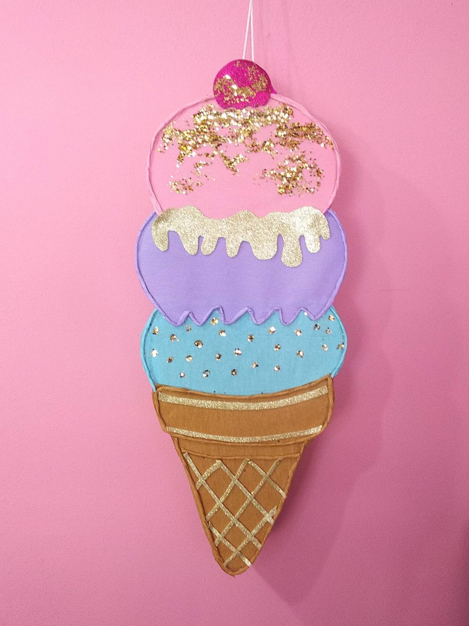 Ice Cream Pinata Food Birthday Party Ice Cream Pinata - Etsy