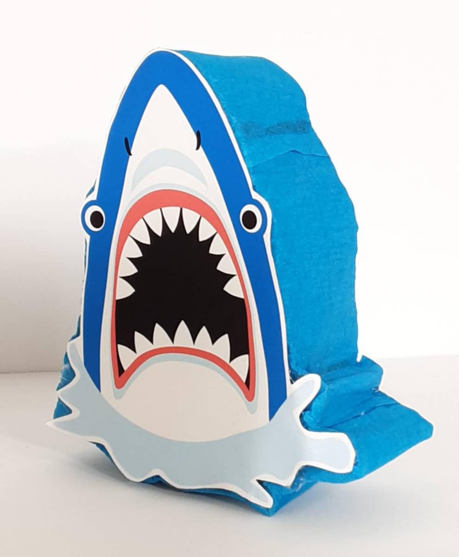 Shark Pinata Sharks Birthday Party Shark Theme Shark Pinata Shark Party ...