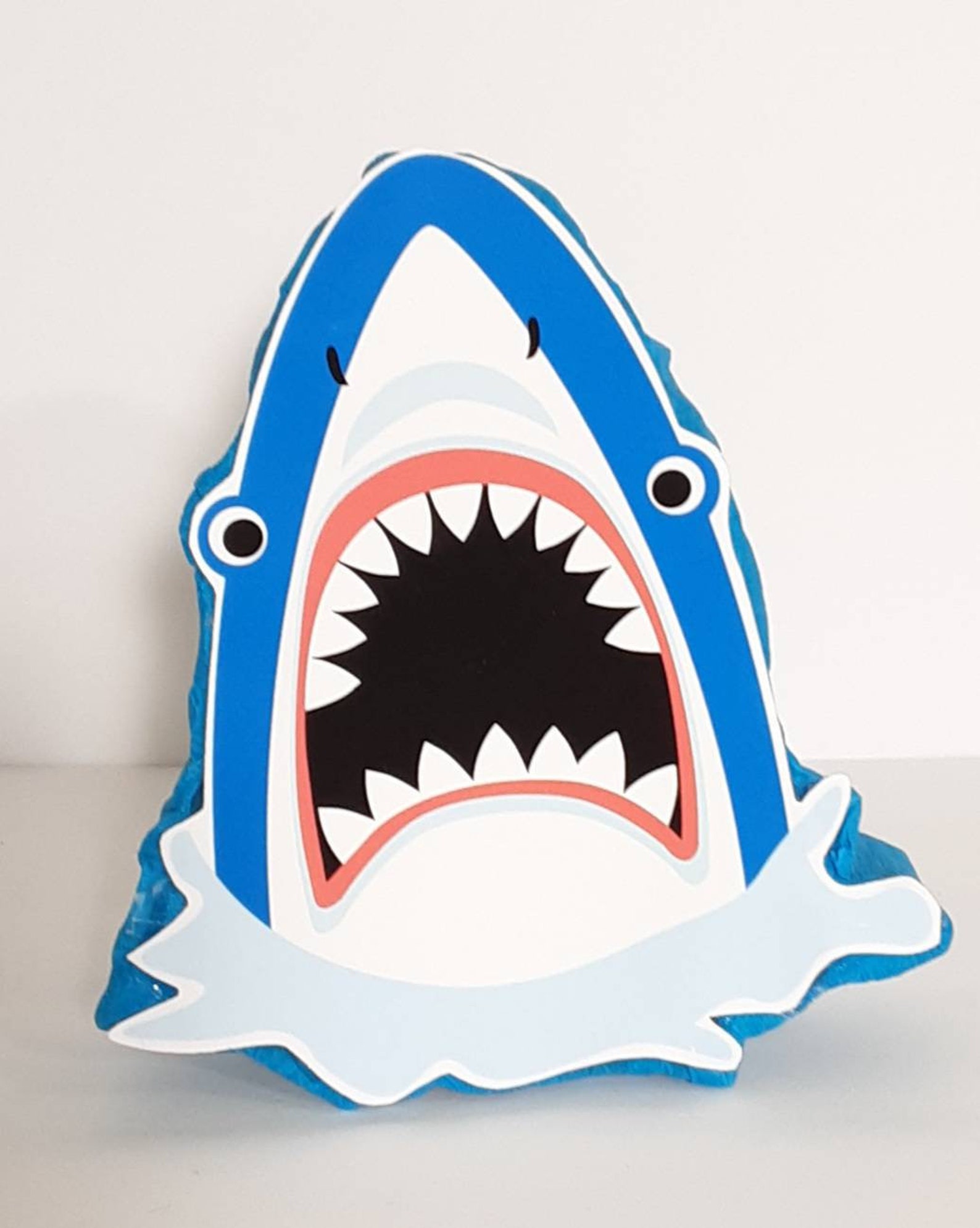 Shark Pinata Sharks Birthday Party Shark Theme Shark Pinata Shark Party ...