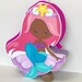 Mermaid Pinata African American Mermaid Birthday Party Mermaid Themed ...