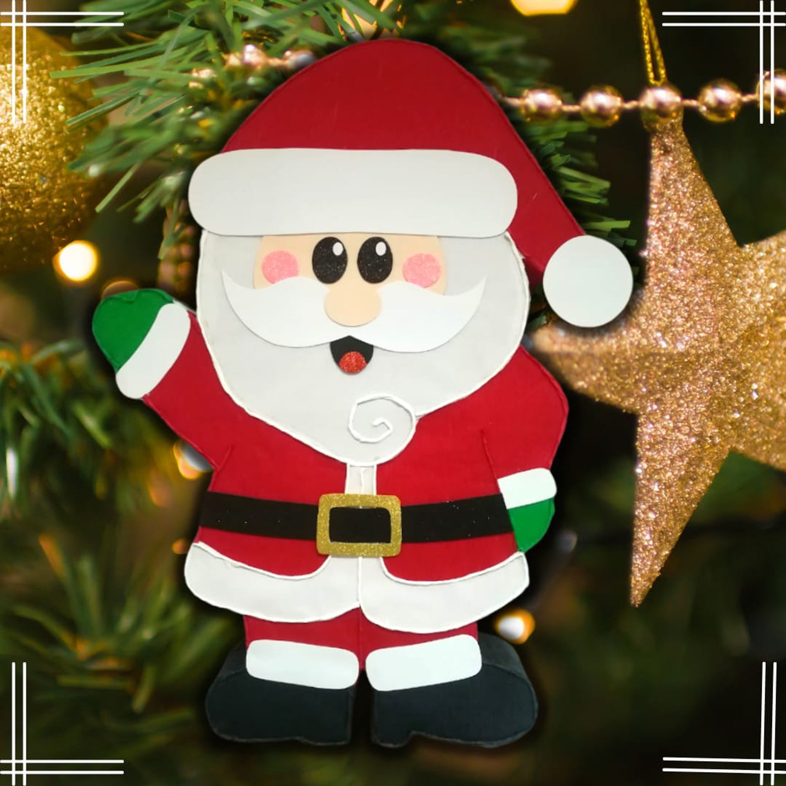 Santa Claus Pinata Ready to Ship Santa Claus Piñata Christmas Piñata ...