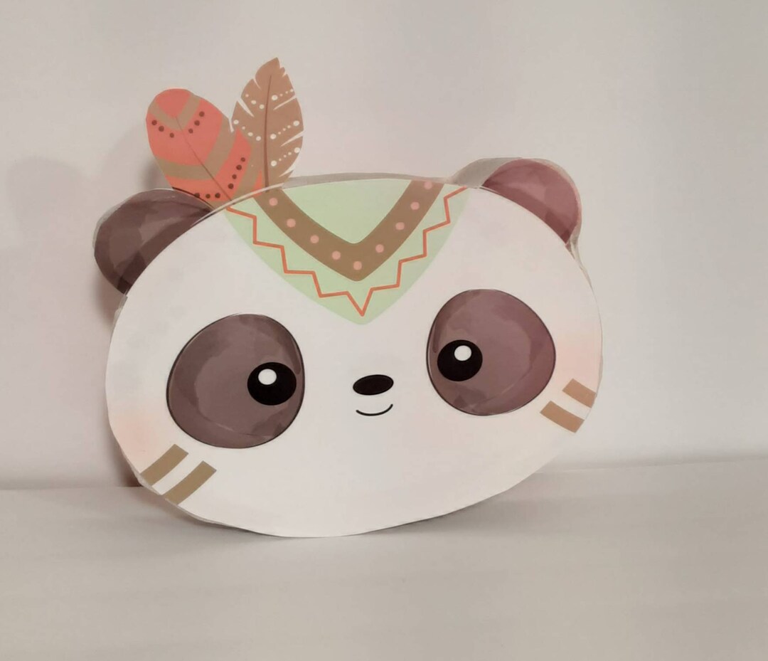 Panda Pinata Colorful Pinata Jungle Party Baby Panda Birthday ...