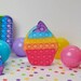 5 Pop It Mini Pinatas Pop It Mini Pinata Pop It Party Pop It Birthday ...