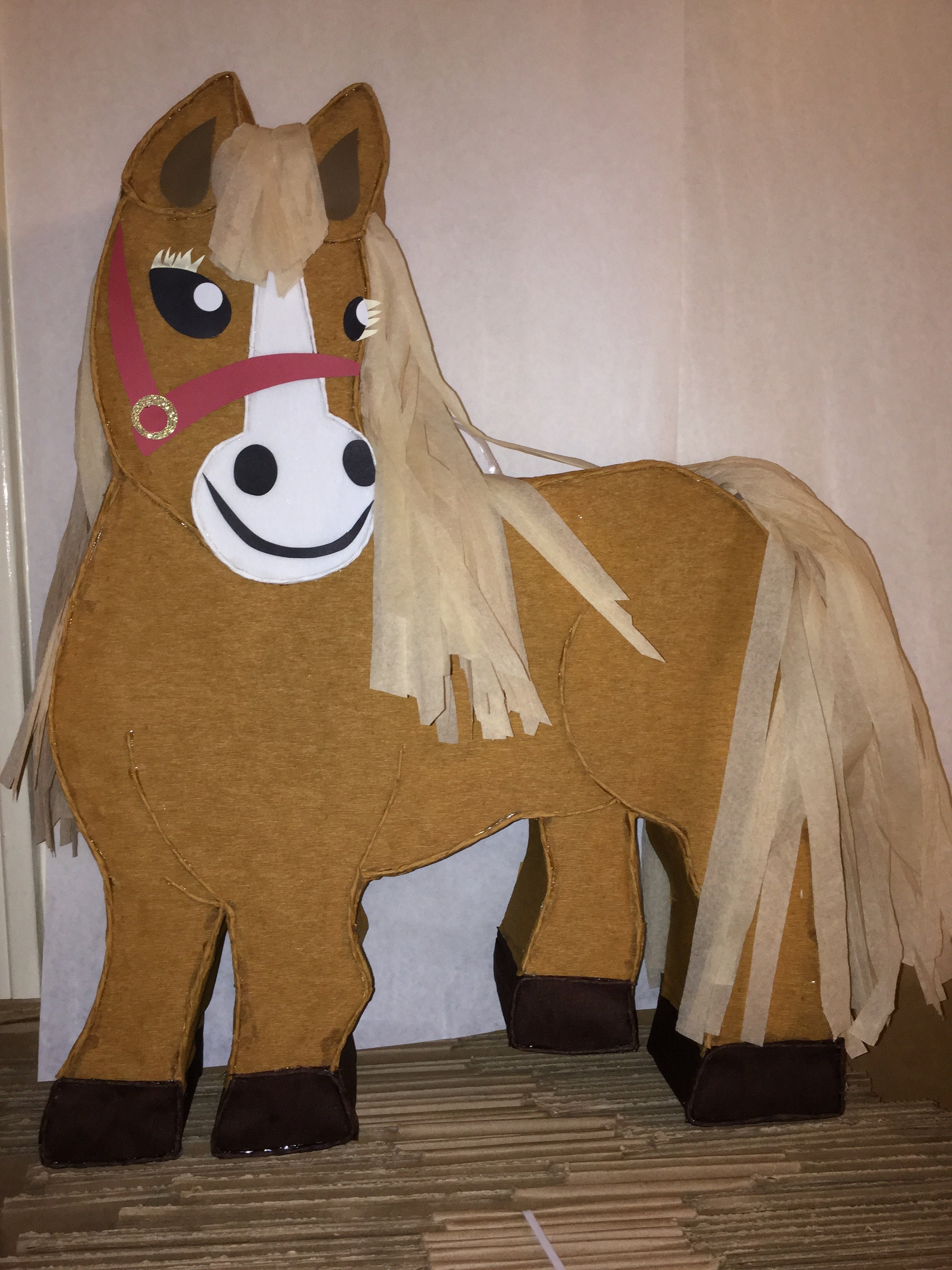 Large Horse Pinata Farm Birthday Party Animals Farm Party - Etsy