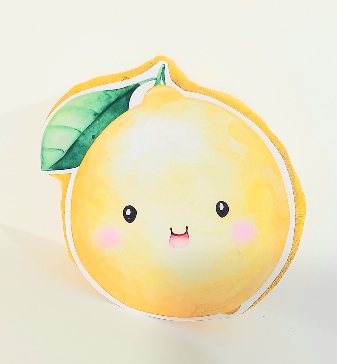 Lemon Pinata Lemon Birthday Party Lemonade Party Supplies Girl Party ...