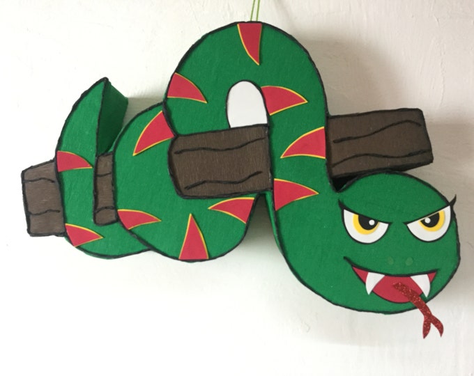 Snake Pinata Jungle Birthday Party Safari Birthday Party - Etsy