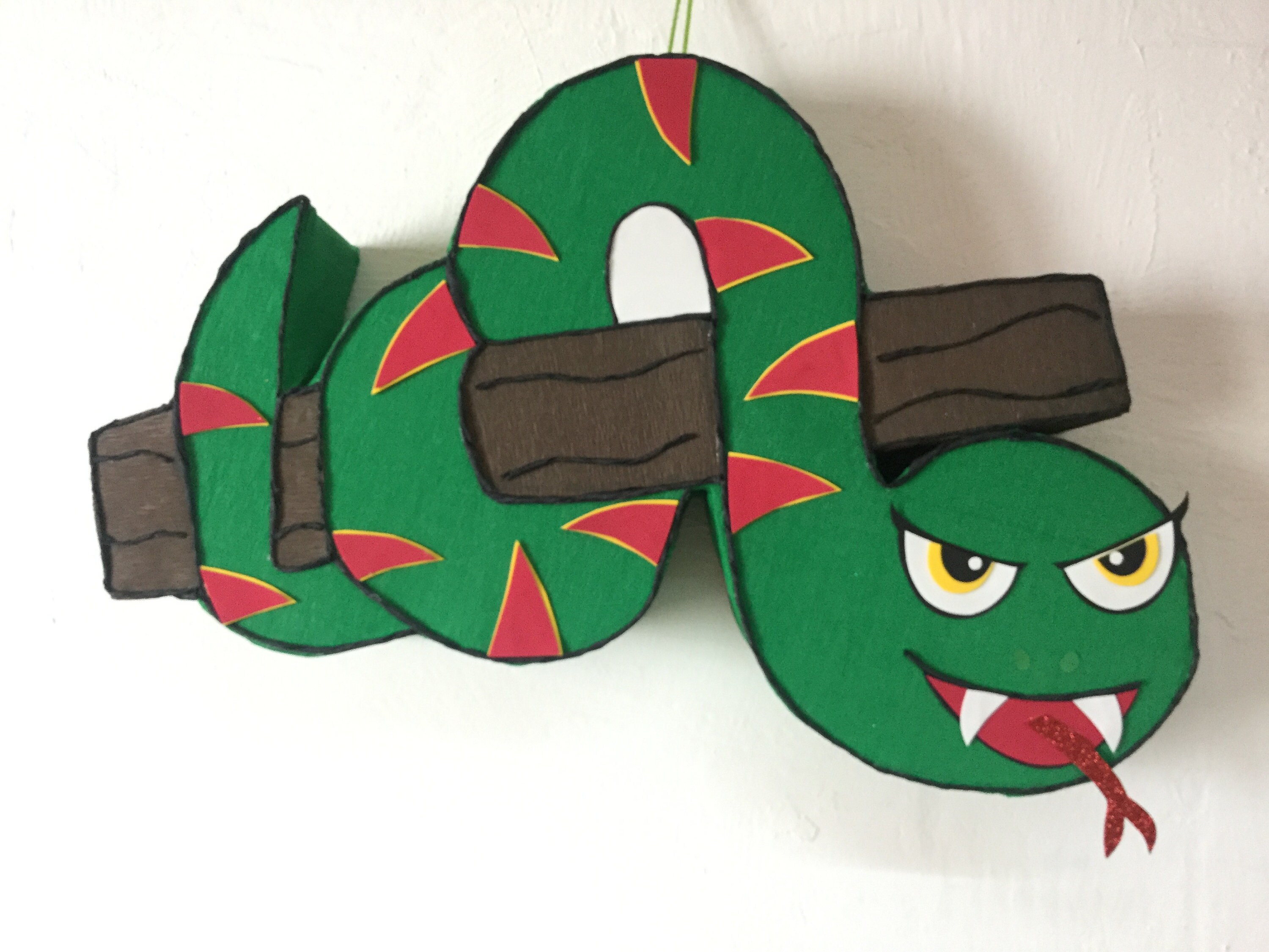 Snake Pinata Jungle Birthday Party Safari Birthday Party - Etsy