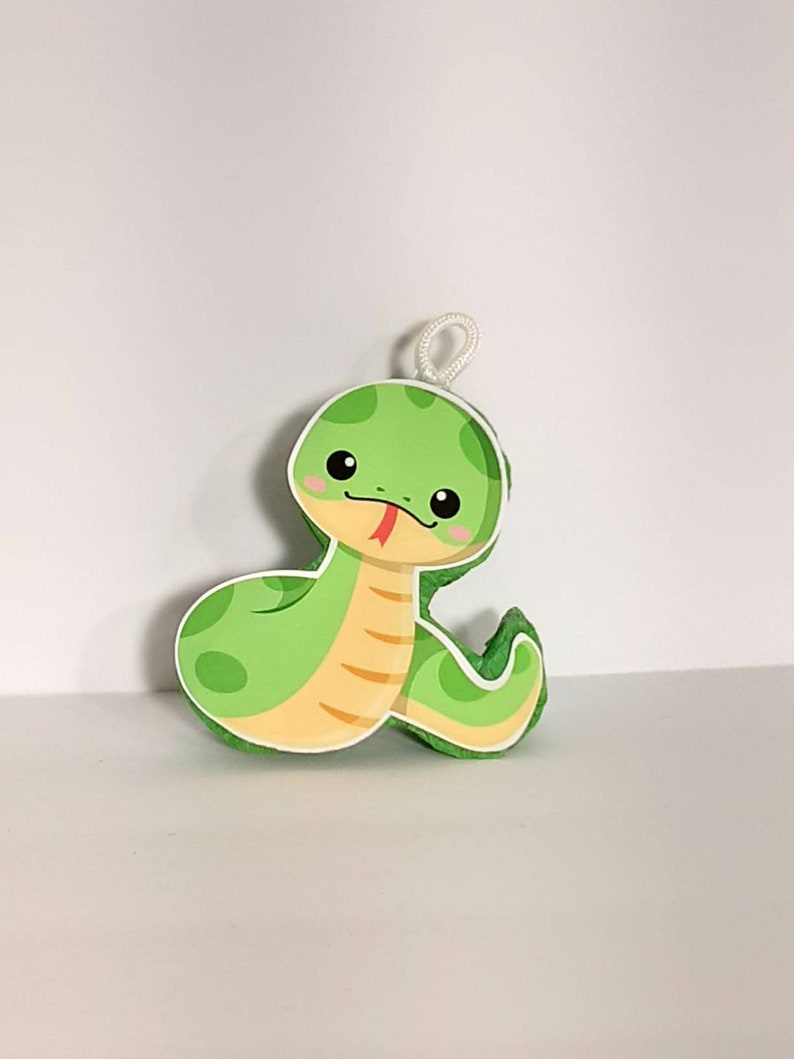 Snake Pinata Printed Reptil Pinata Fairy Snake Birthday Party Snake ...
