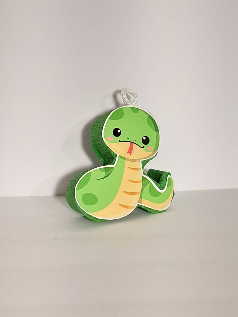 Snake Pinata Printed Reptil Pinata Fairy Snake Birthday Party Snake ...