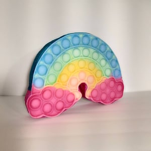 Rainbow Pop It Pinata Printed Pop It Birthday Party Fidget Pinata Pop ...
