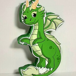 Dragon Pinata Printed Dragon Pinata Fairy Tales Birthday Party Castle ...