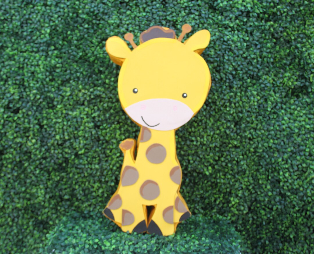 Baby Giraffe Pinata Jungle Birthday Party Safari Birthday Party Baby ...