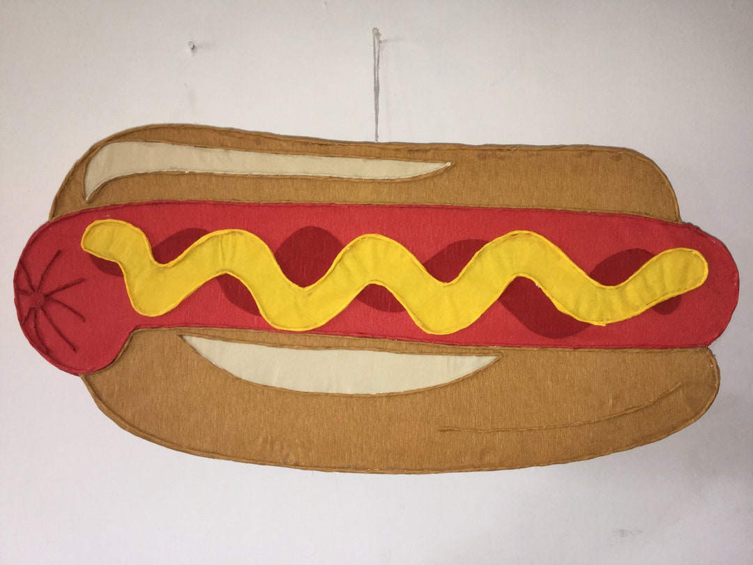 Hot Dog Pinata Barbacoa Birthday Party Grill Party Logo Pinata - Etsy