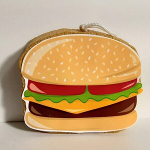 Hamburger Pinata Food Birthday Party Grill Party Logo Pinata Food Party ...