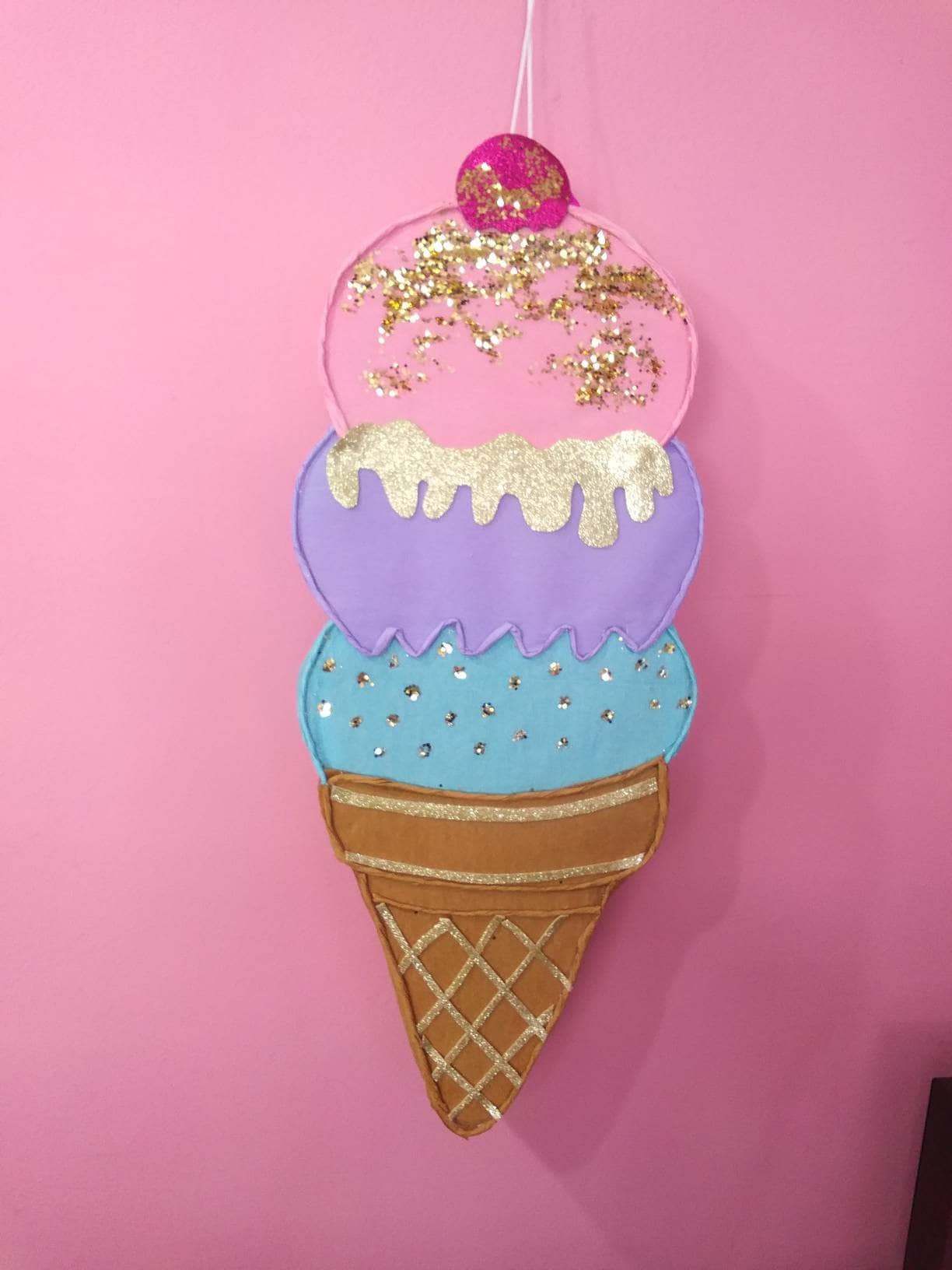 Ice Cream Pinata Food Birthday Party Ice Cream Dy Pinata - Etsy