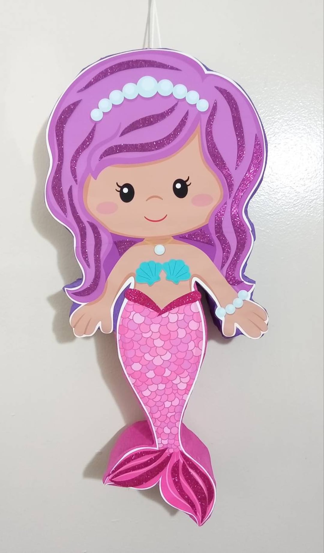 Mermaid Pinata Under the Sea Birthday Party Mermaid Party - Etsy