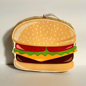 Hamburger Pinata Food Birthday Party Grill Party Logo Pinata Food Party ...