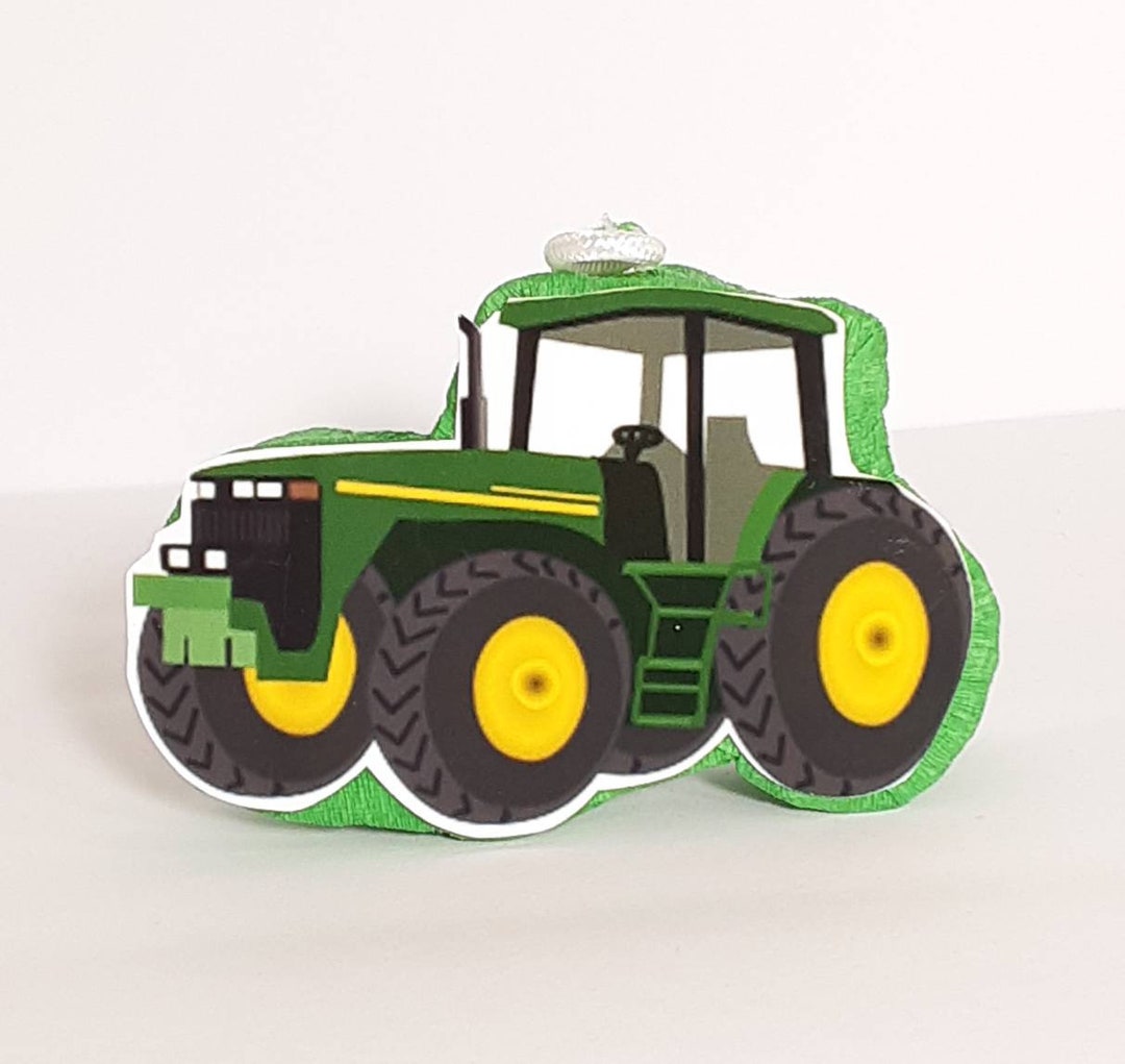 Tractor Pinata Tractor Party Birthday Construction Pinata Construction ...