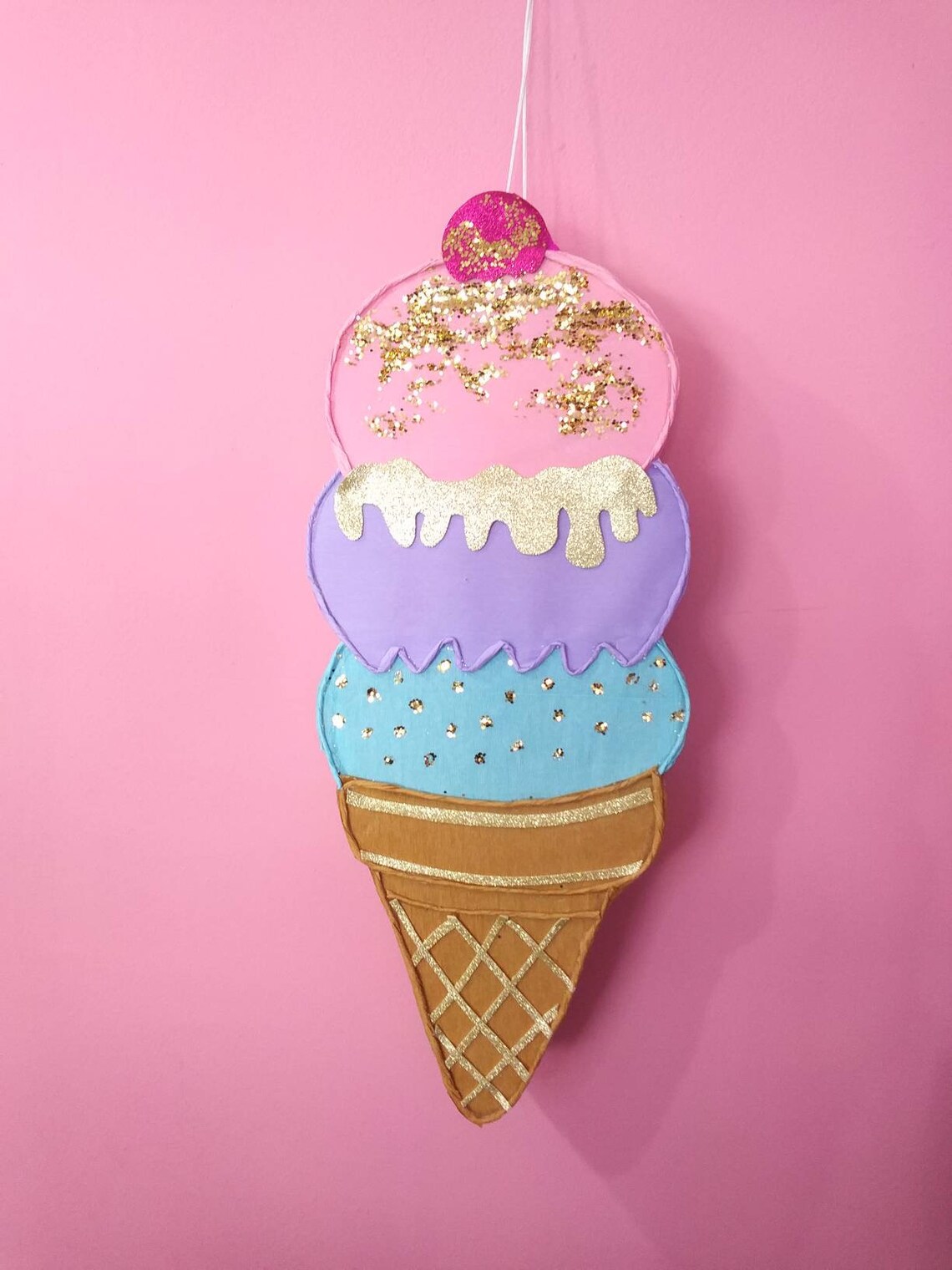 Ice Cream Pinata Food Birthday Party Ice Cream Pinata - Etsy