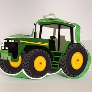 Tractor Pinata Tractor Party Birthday Construction Pinata Construction ...