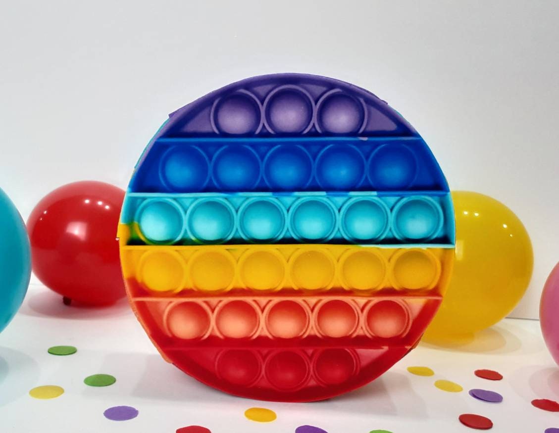 Handmade Circle Pop It Pinata Printed Pop It Birthday Party | Etsy