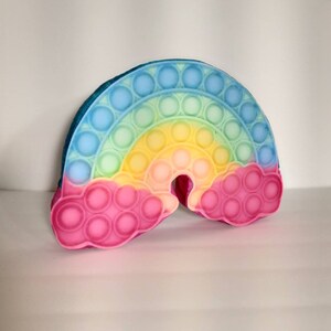 Rainbow Pop It Pinata Printed Pop It Birthday Party Fidget Pinata Pop ...
