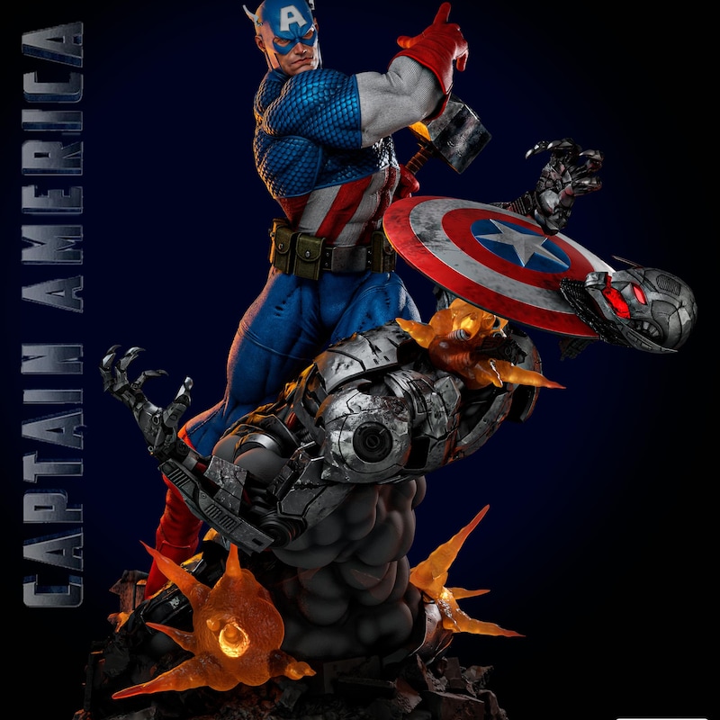 1/12 Captain America - Etsy UK
