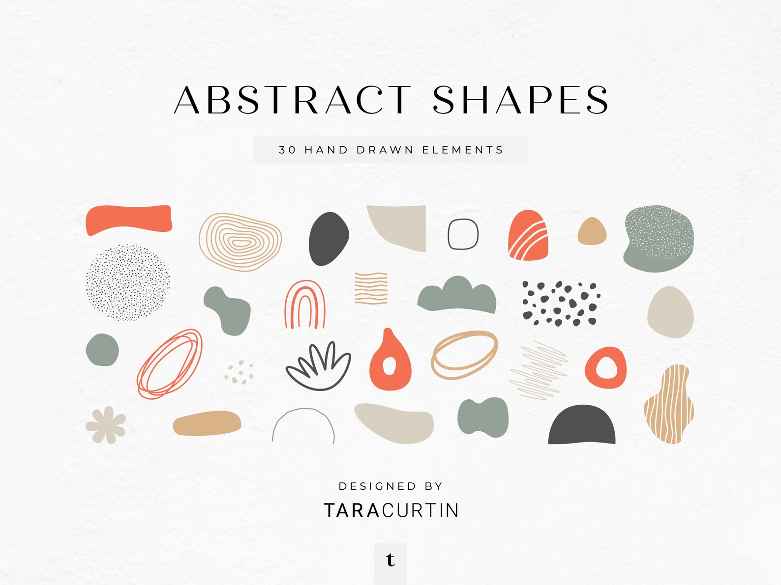 Modern Abstract Shapes, Abstract Shapes Clipart, Modern Shapes Clipart ...