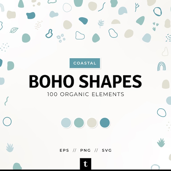 Boho Shapes - Etsy