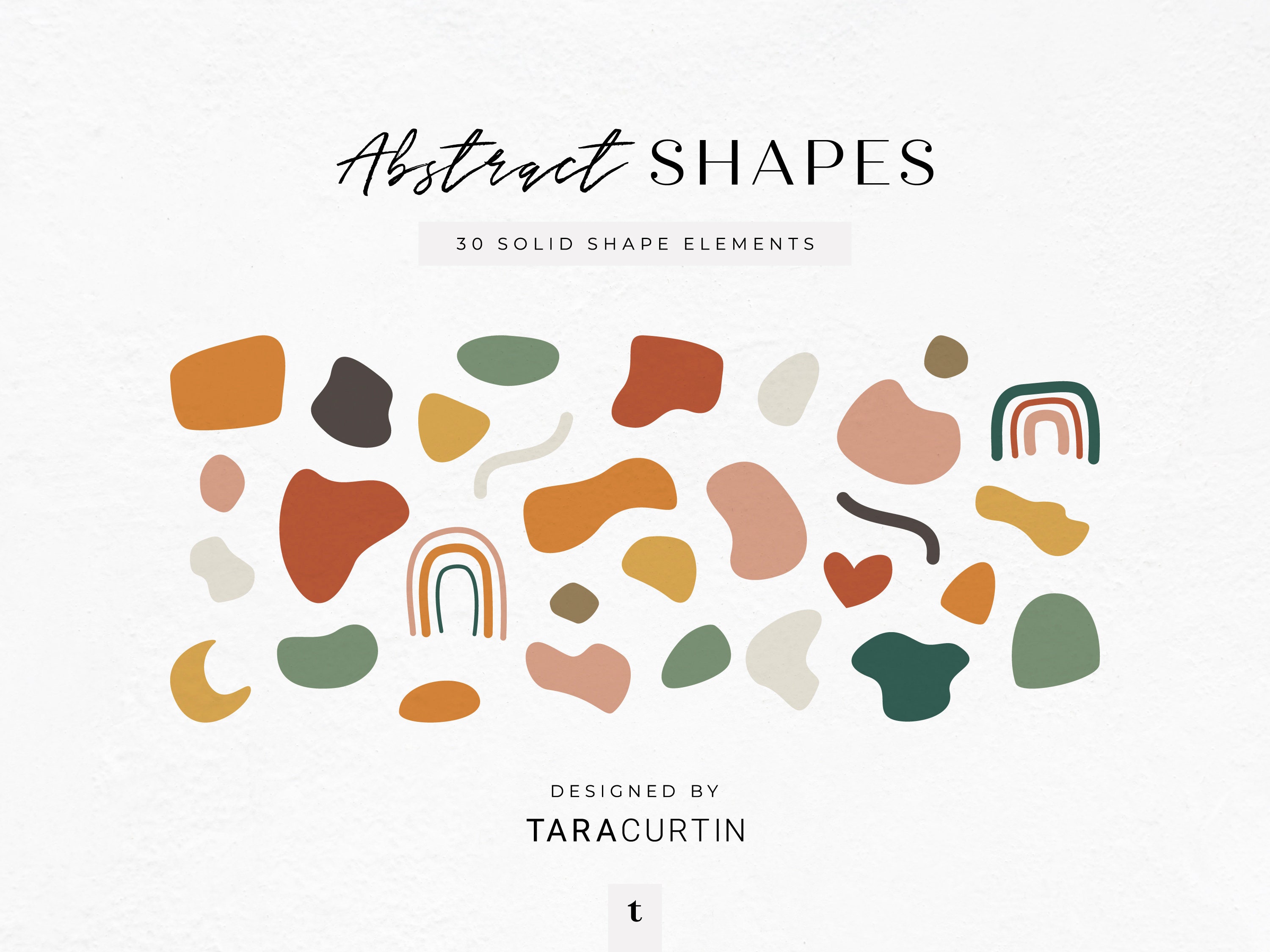 Abstract Shapes, Abstract Line Art, Hand Drawn Shapes, Organic Shapes ...