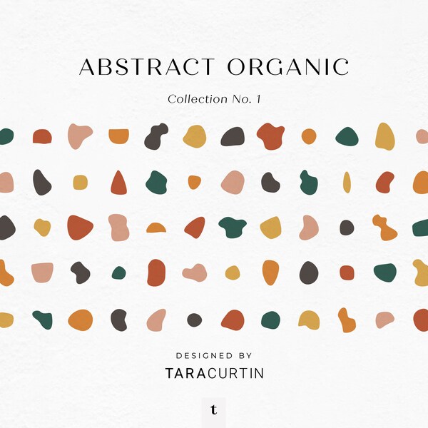 Organic Shapes - Etsy