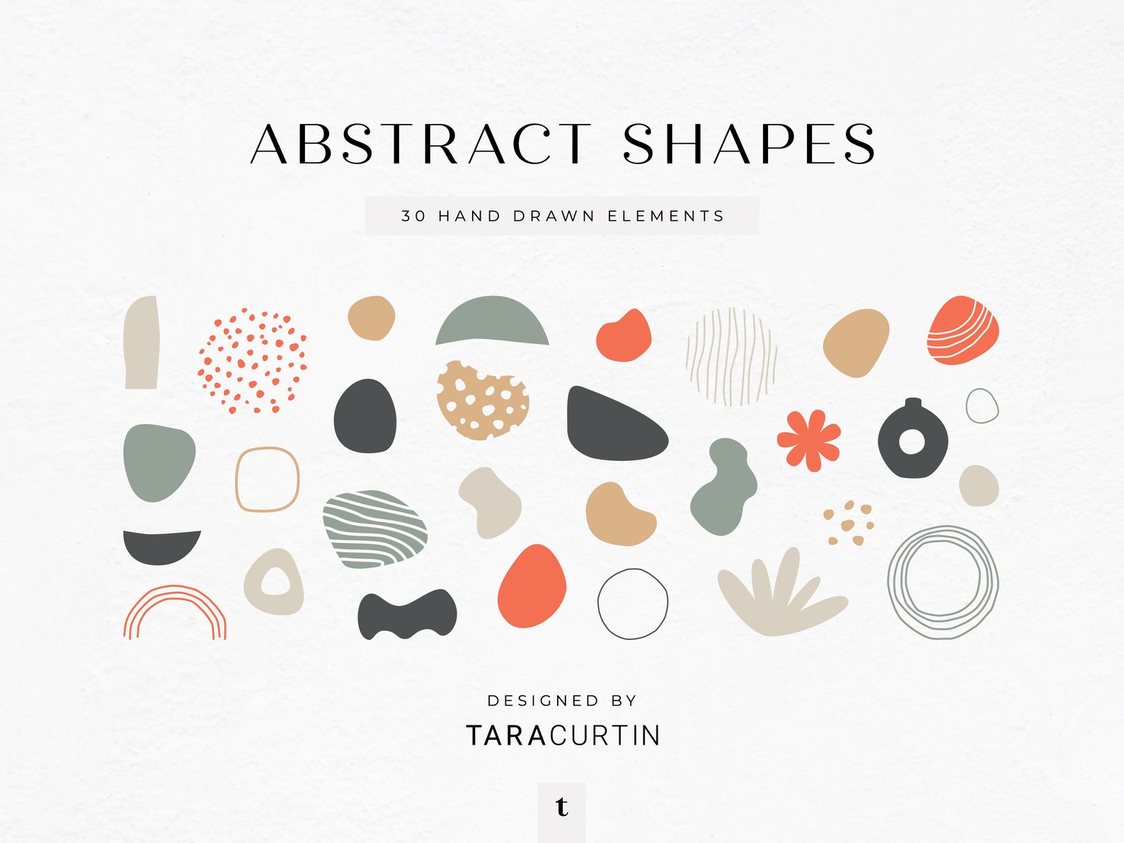 Modern Abstract Shapes, Abstract Shapes Clipart, Modern Shapes Clipart ...
