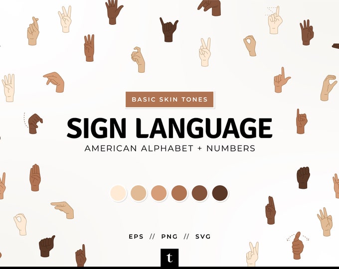 ASL Animal Coloring Pages Language Learning Resource, ASL for Kids - Etsy