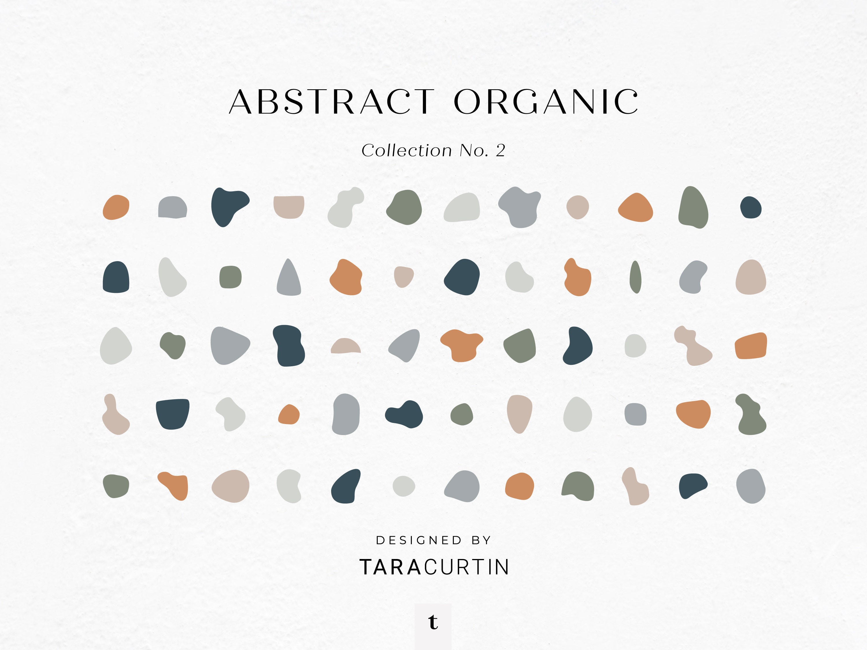 Abstract Modern Organic Shapes, Collection 2, Abstract Line Art, Hand ...