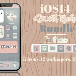 Sweet Boho Ios Icon Bundle - Etsy