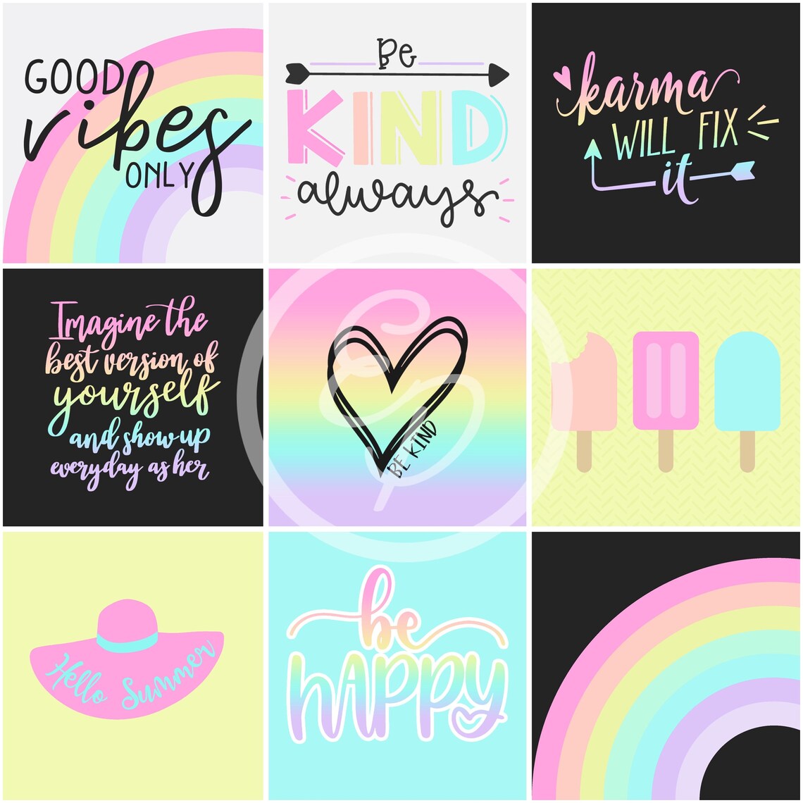 Sticker Ios App Icon Bundle - Etsy