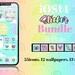 Sticker Ios App Icon Bundle - Etsy