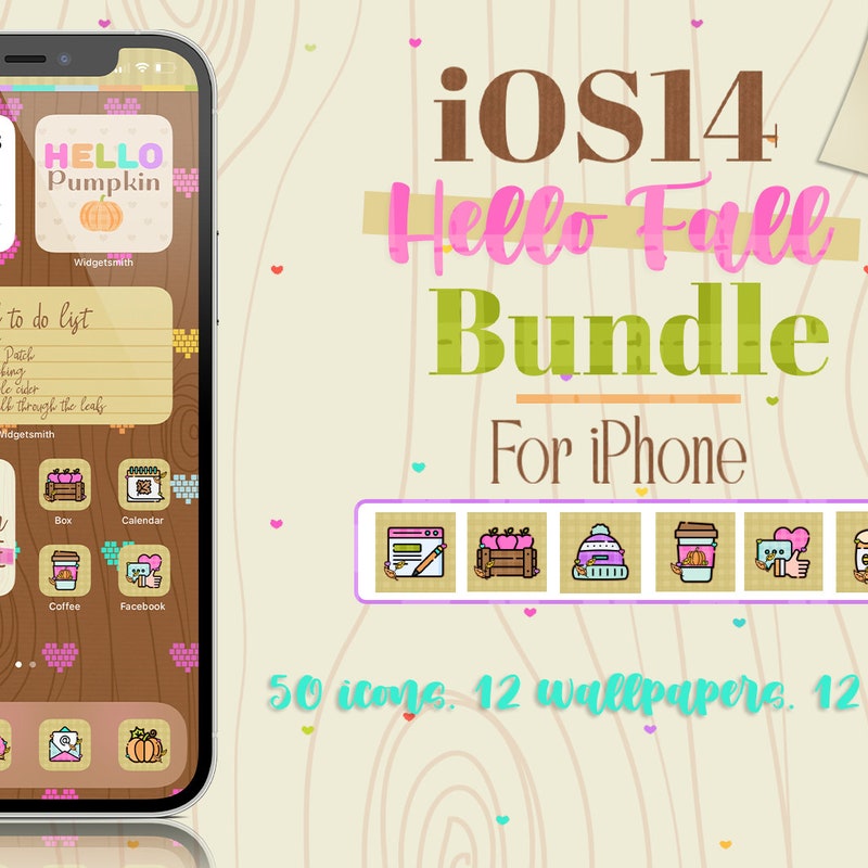 Fall App Icons - Etsy